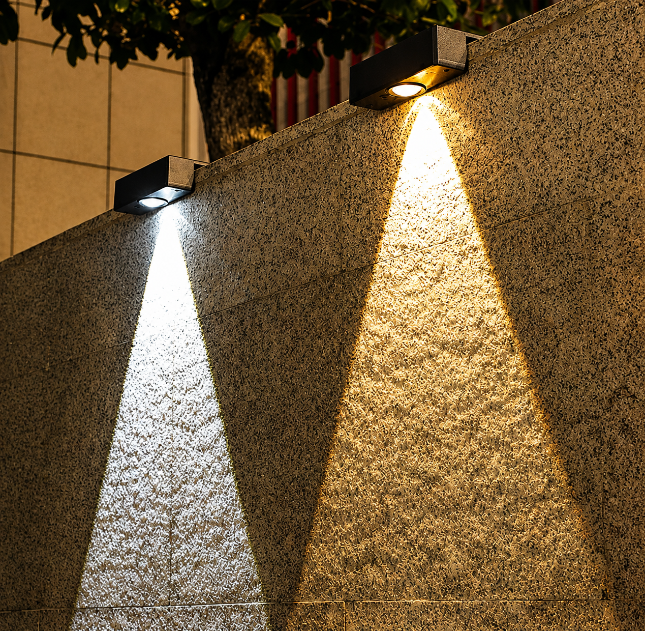 HaloStep Solar Step & Wall Light – Waterproof LED Outdoor Stair, Fence